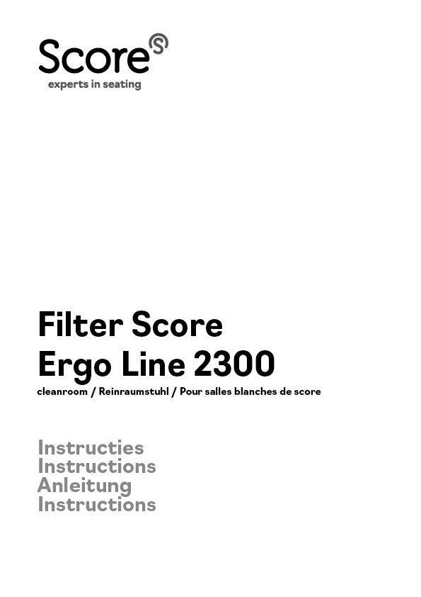 Manuals and operating instructions | Score